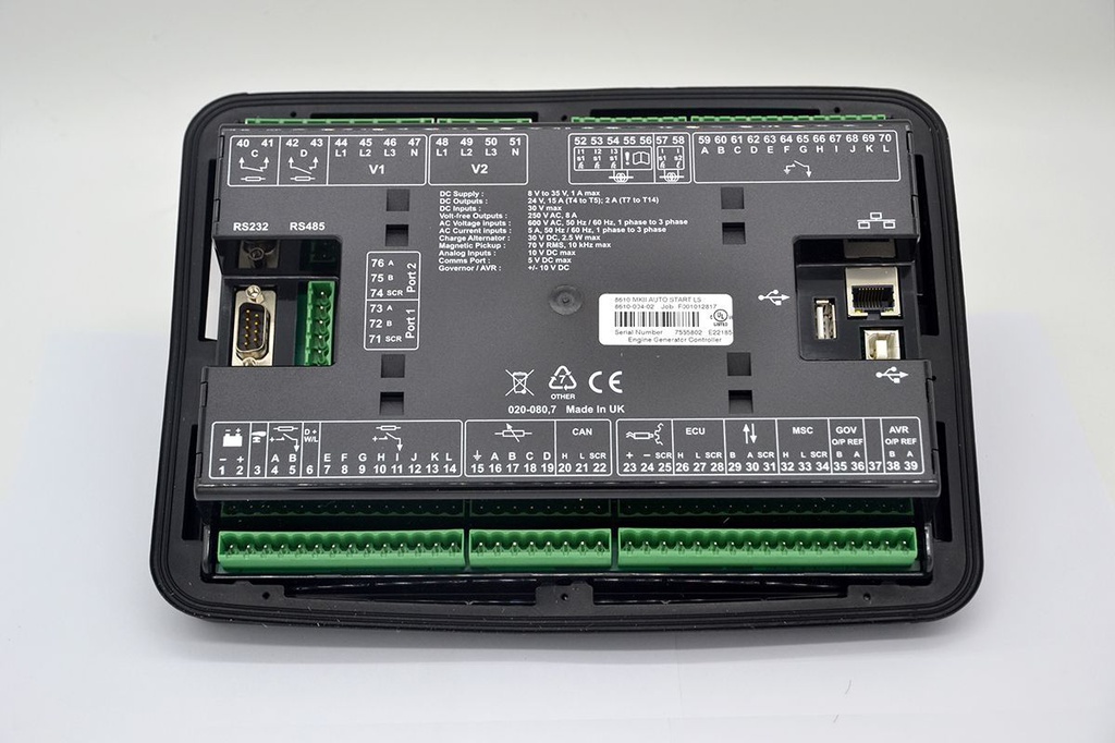 شاشة دمج Deep Sea Electronics DSE8610 MKII Synchronising & Load Sharing ... شاشة دمج Deep Sea Electronics DSE8610 MKII Synchronising & Load Sharing ...